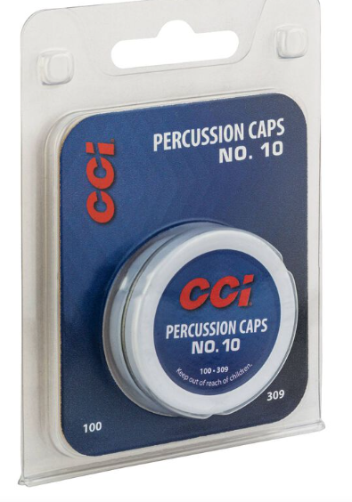No 10 PERCUSSION CAPS 100