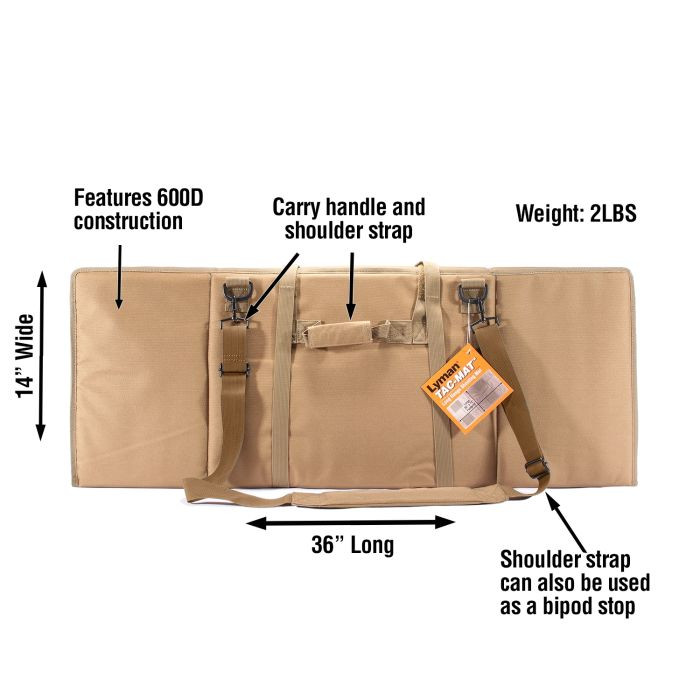 LYMAN TAC-MAT SHOOTING MAT - Custom Guns