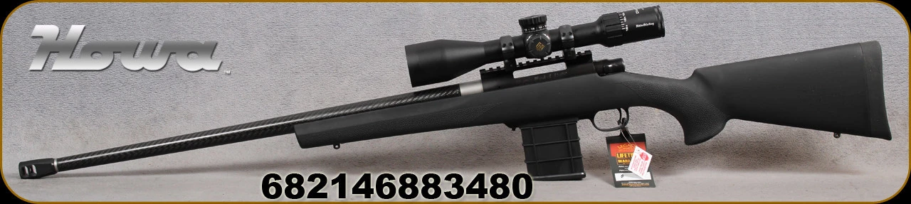 Howa - 308Win - Model 1500 Hogue Pkg - Black Hogue pillar-bedded ...