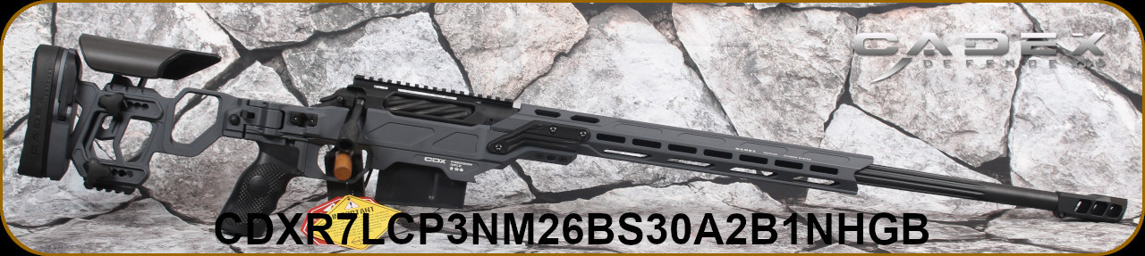 Cadex Defence - 300Norma - CDX-R7 LCP LA - HGB(Hybrid Grey/Black ...
