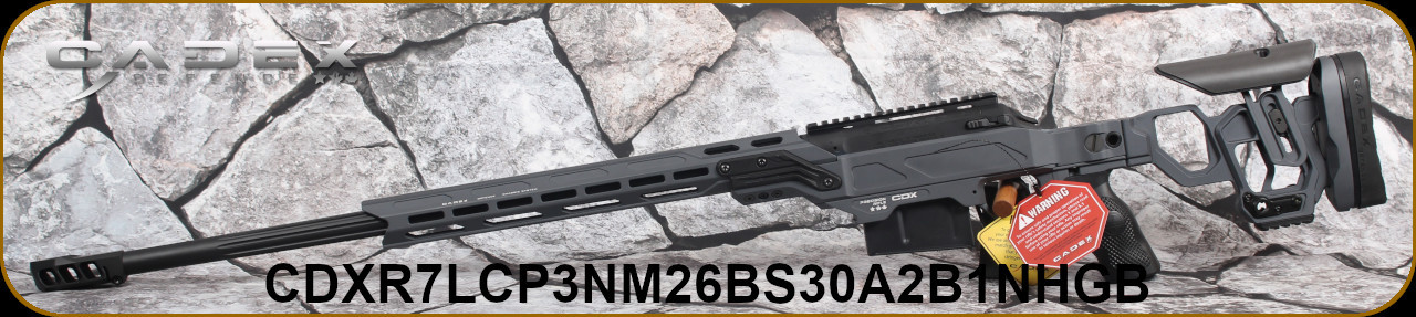 Cadex Defence - 300Norma - CDX-R7 LCP LA - HGB(Hybrid Grey/Black ...