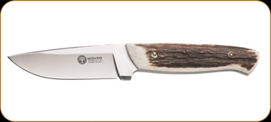 Boker Arbolito - Stag Fixed Blade - 3.5" Blade - N695 - Stag Handle ...