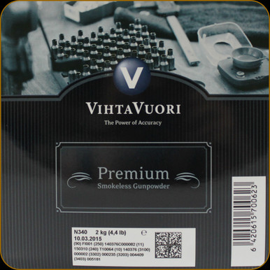 VihtaVuori N340 - Smokeless Powder - 2 Kg - Prophet River Firearms