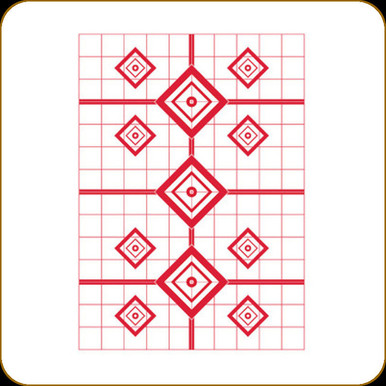 Pro-Shot Products - 200 Yard Sight-In Target - 23"x35" - Red - 5pk ...