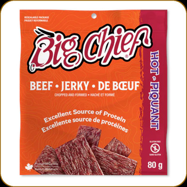 Big Chief - Beef Jerky - Hot - 80g - Prophet River Firearms