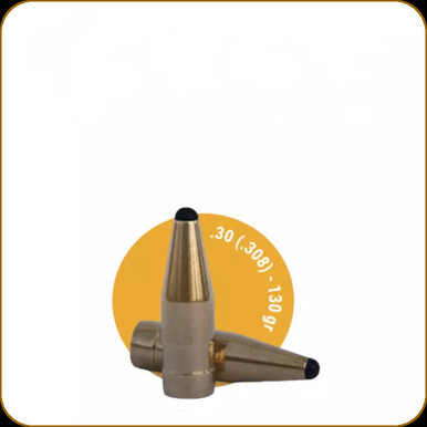 Fox Bullets - .30 (.308) - 130 Gr - Classic Hunter - Lead-Free - 50ct ...