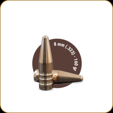 Fox Bullets - 8mm (.323) - 160 Gr - Target - Lead-Free - 100ct ...
