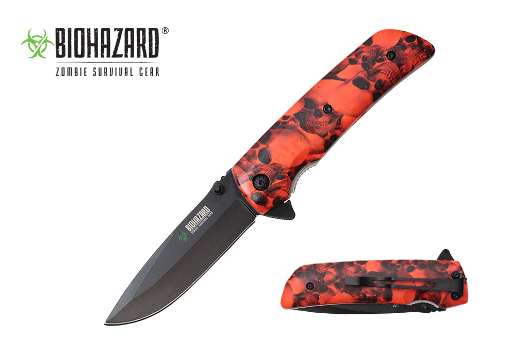 Wholesale Biohazard Zombie Machetes, Knives