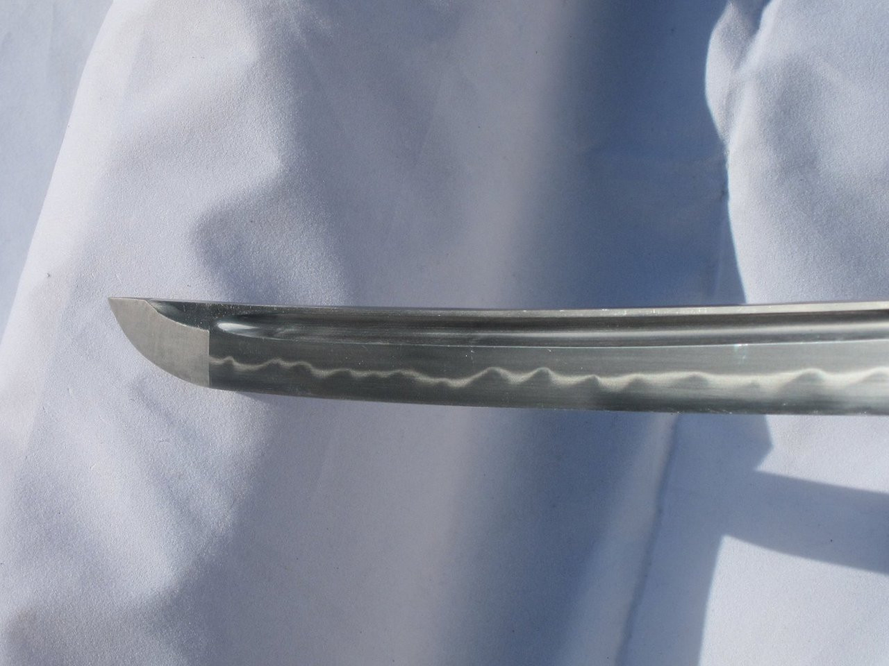 41 1/2" Hand Forged Samurai Katana 1095 High Carbon Steel Shinogi ...