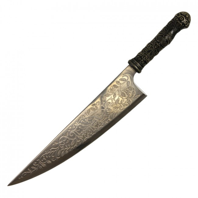 17.75" Fantasy Knife w/ Stand