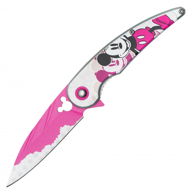 7.75" Pink Mouse Pocket Knife