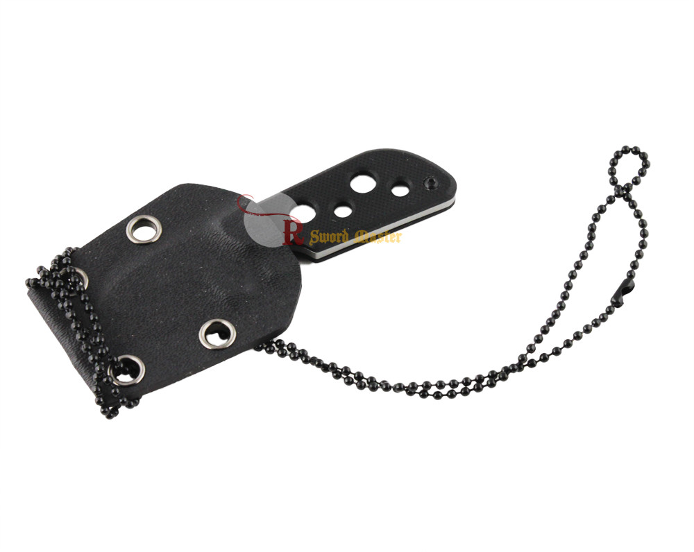 Tactical Tanto Full Tang Emergency Survival Necklace Knife: Survival ...