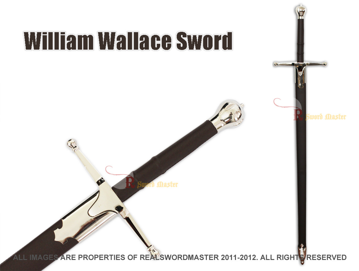 44" Braveheart William Wallace Sword with Scabbard: Medieval Armory ...