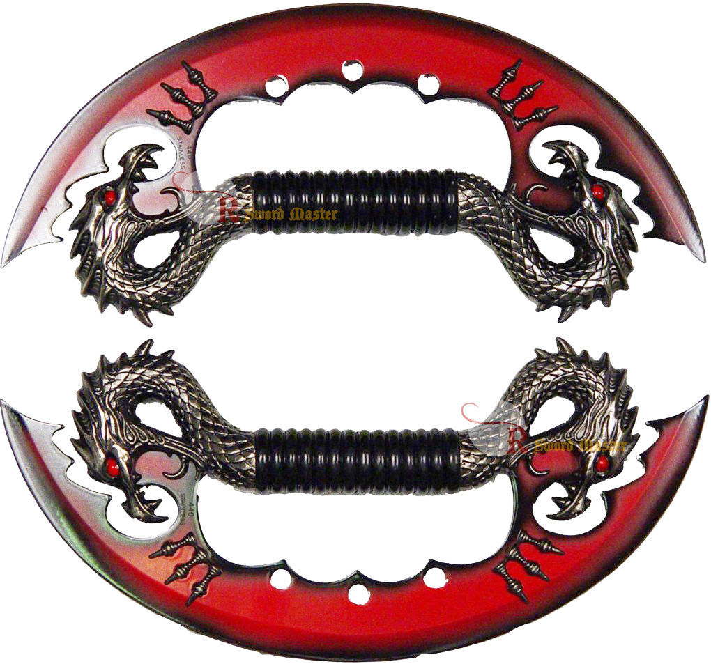 Fire Blade Dual Fantasy Dragon Daggers