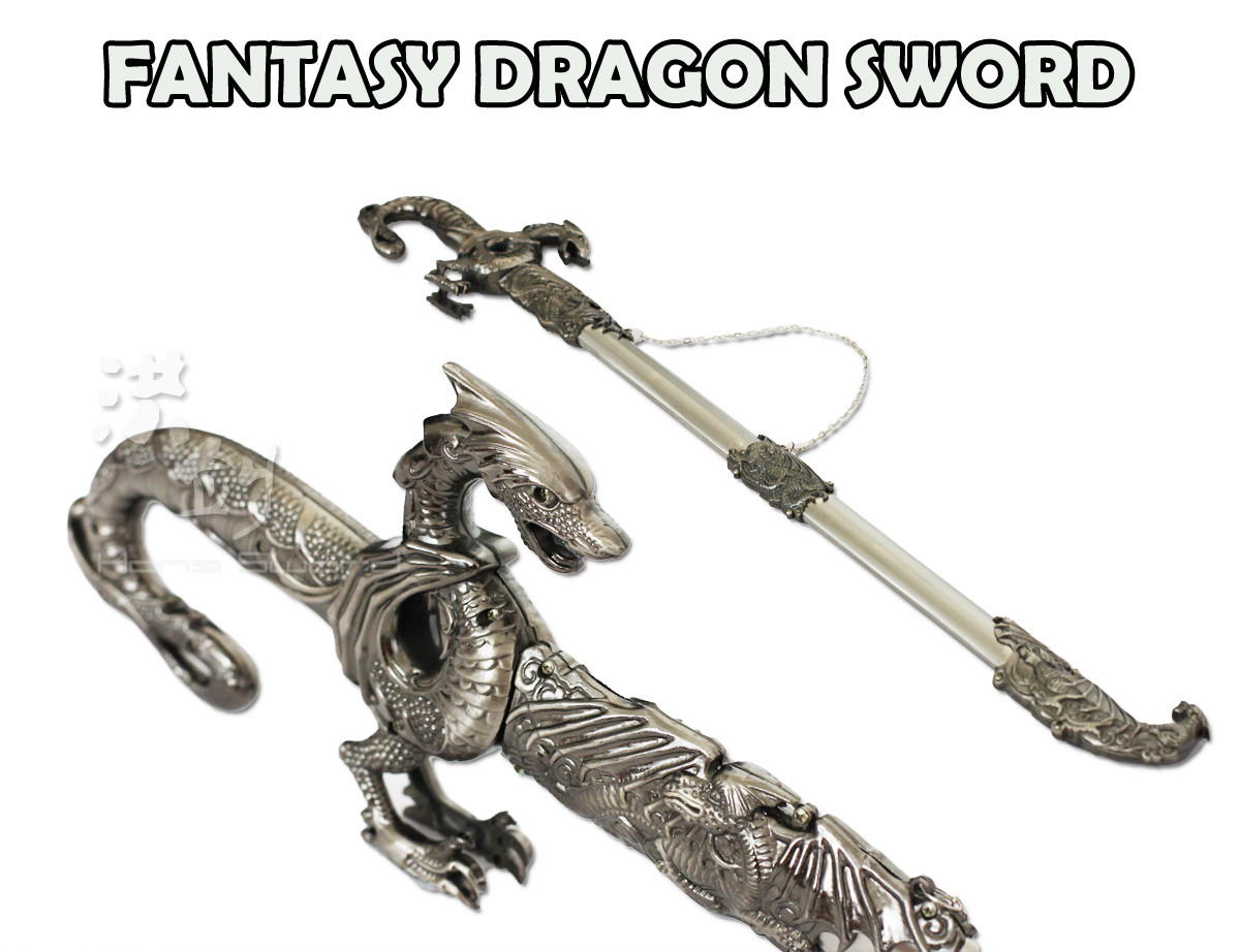2nd Gen. Saint George Dragon Saber Fantasy Knight Sword: Fantasy ...
