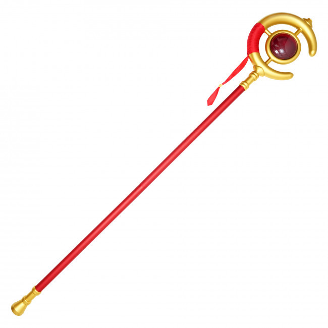 59.5" Animated Replica Staff w/ Display plaque