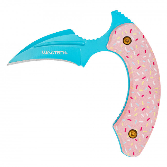 4x4" Blue Sprinkles Push Dagger
