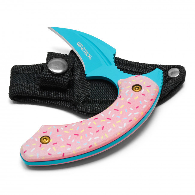 4x4" Blue Sprinkles Push Dagger