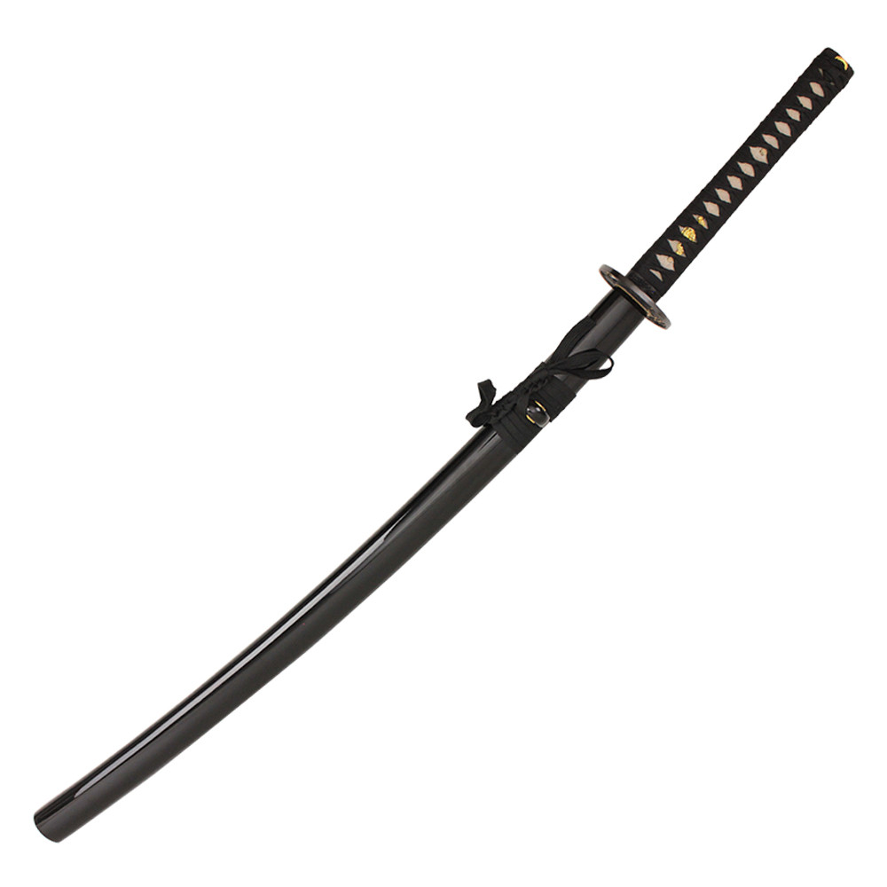 Onikiri Full Tang Folded Steel Japanese Ninja Katana Sword with Dragon ...