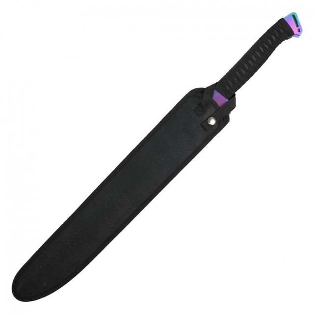 Full Tang Dual Blade Black Ninja Sword: Ninja Armory: Realswordmaster.com