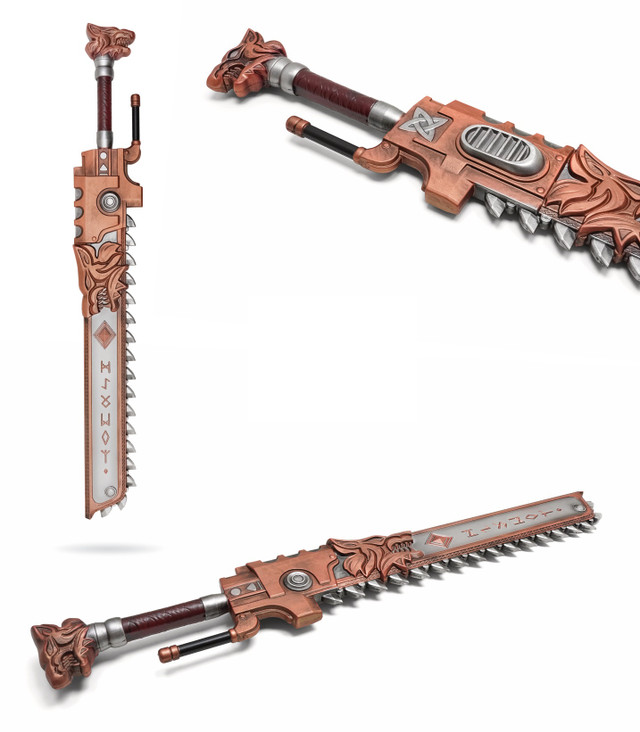 39" Space Wolves Chainsword