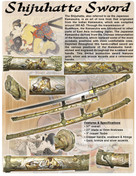 Shijuhatte Sword