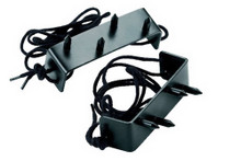 2 pcs Ninja Gear Black Steel Foot Spikes Claw