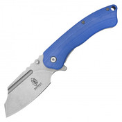 8" Blue D2 Cleaver Pocket Knife