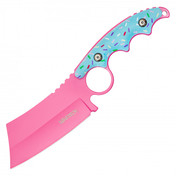 Wartech Frosted Pink Cleaver Knife