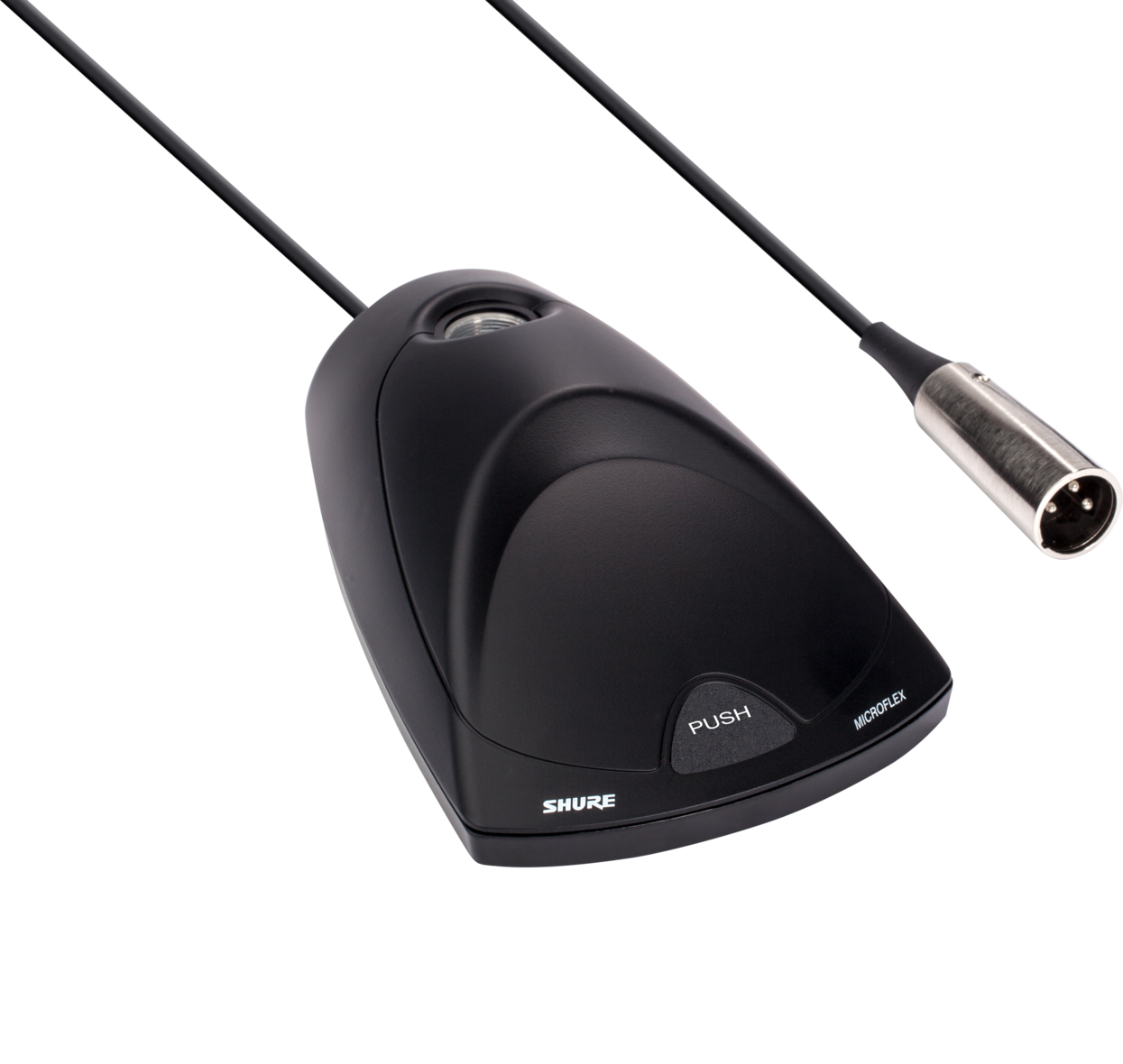 Shure MX400DP Desktop Base Stand with Programmable Mute Switch for ...