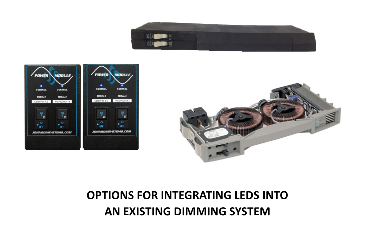 Options for integrating LEDs into an existing dimming system - GoKnight