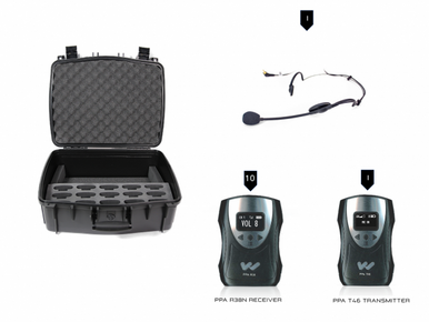 Williams Sound TGS PRO 738 FM Tour Guide System Includes 1 PPA T46 FM ...
