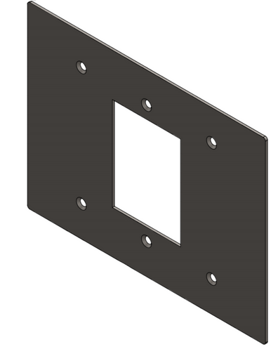 Johnson Systems PA-3A1 3 Gang to 1 Gang Adapter Plate - GoKnight