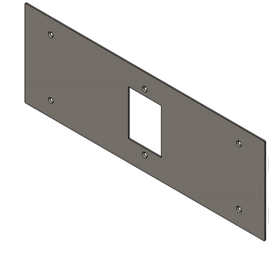 Johnson Systems PA-7A1 7 Gang to 1 Gang Adapter Plate - GoKnight