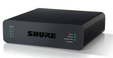 Shure ANI4OUT-XLR 4-Channel Dante Audio Network Interface - XLR Outputs ...