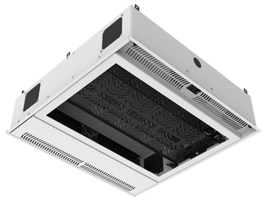 Atlas Sound CR222P-NR 2-ft x 2-ft Ceiling-Mount Rack with 2RU, Standard ...