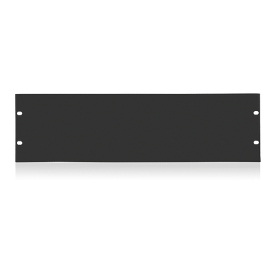 Atlas Sound SPR3 19-inch Blank 3 RU Recessed Rack Panel - GoKnight