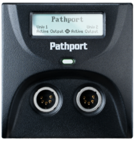 Pathway Connectivity PWPP WM P2 XLR5M BL Pathport C-Series Gateway with ...