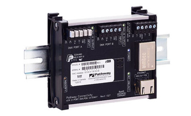 Pathway Connectivity PWPP DIN P2 Pathport 2-Port DIN Mount Gateway (Old ...