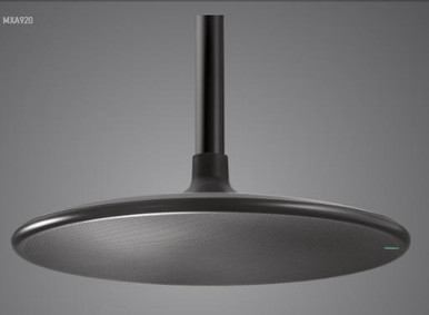 Shure MXA920B-R Round Ceiling Array Microphone (Black) - GoKnight