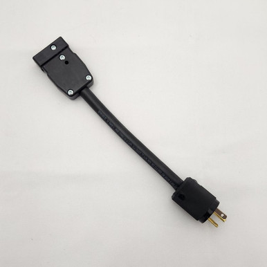 PlugsPlus 20A Female Stage Pin to 20A Male Straight Blade - GoKnight