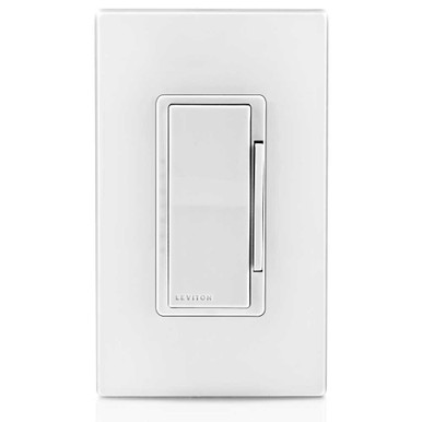 Leviton ZS057-ALZ Wireless Wall Switch, 0-10V Dimmer, 24VDC - GoKnight