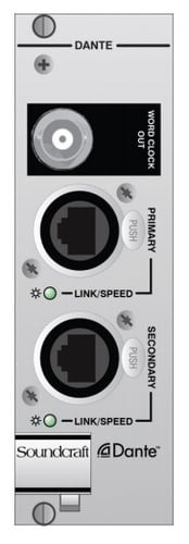 Soundcraft 5045044.V Dante 64x64 Card - GoKnight
