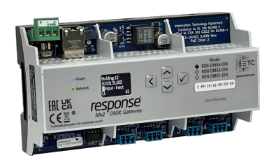 ETC RSN-DMX2-DIN Response Mk2 DIN Rail Gateways - GoKnight