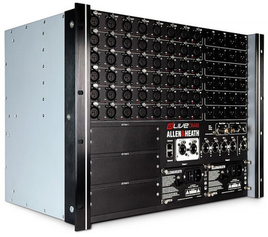 Allen & Heath AH-DLIVE-DM64-RUFX dLive DM64 with RackUltraFX S Class ...