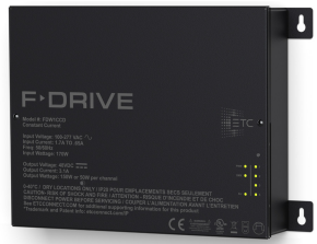 ETC FDW1CCD F-Drive W1 Constant Current Wall-mount Four-Channel LED ...