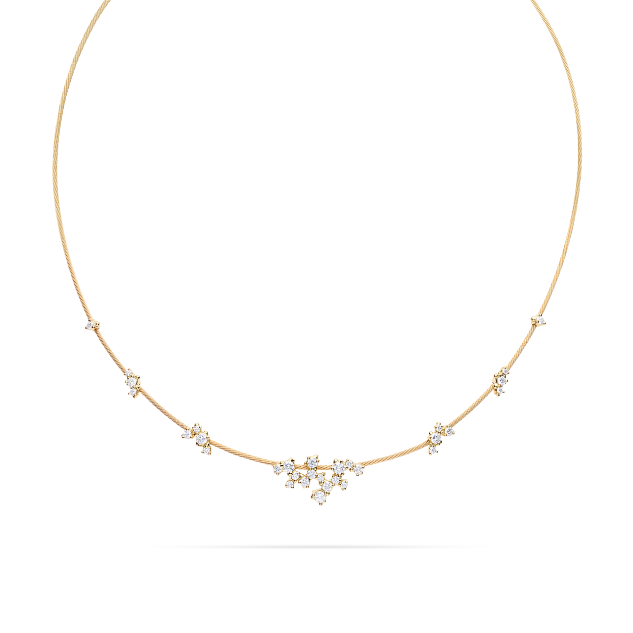 Paul Morelli 18K Yellow Gold Single Unity Confetti Necklace