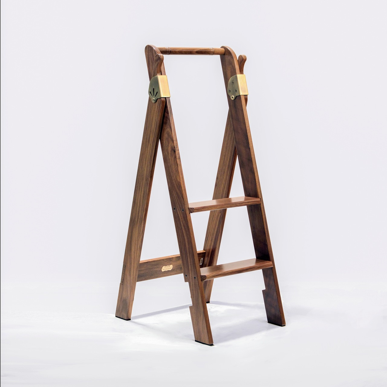 Putnam Folding Pivot Ladder - Collapsible Wood Step Ladder