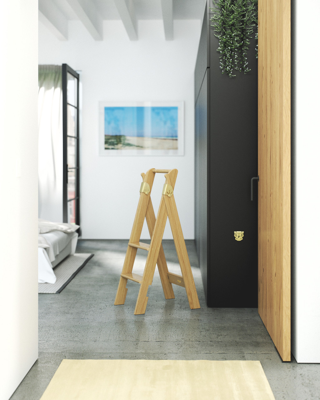Pivot Ladder Wall Bracket Set