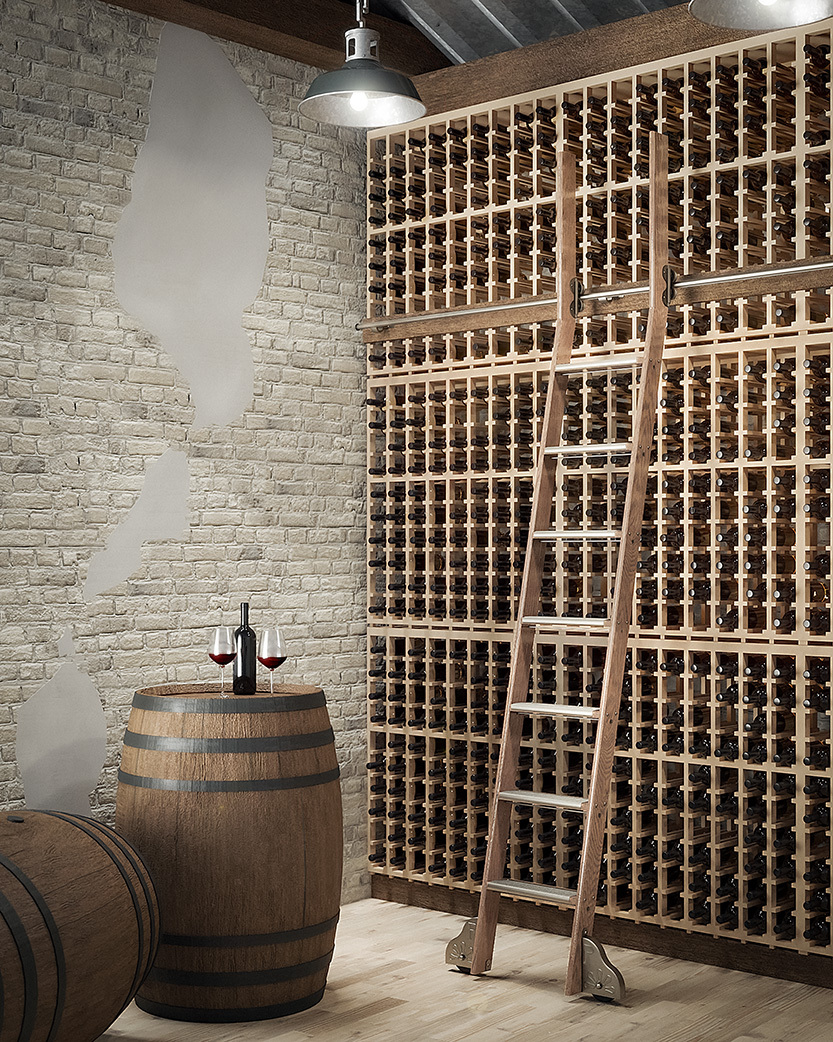 Using Sliding Ladders in Your Bar or Brewery - Putnam Rolling Ladder